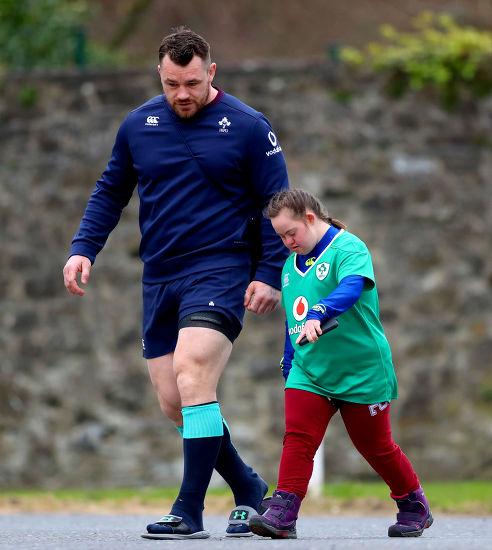 Cian Healy Ireland Fan Jennifer Malone Editorial Stock Photo - Stock ...