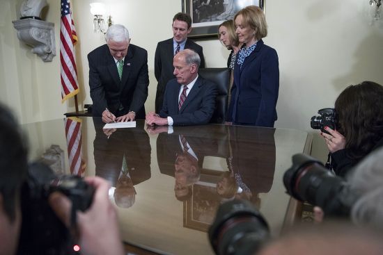 Dan Coats 2r His Wife Marsha Editorial Stock Photo - Stock Image ...