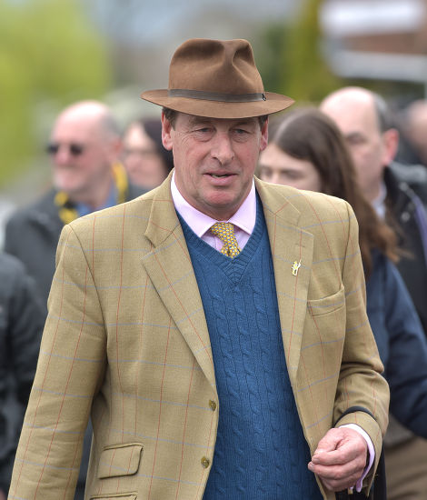 Kim Bailey Trainer Kempton Park Racecourse Editorial Stock Photo ...