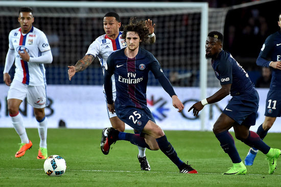 Paris Saint Germains Adrien Rabiot C Editorial Stock Photo - Stock ...