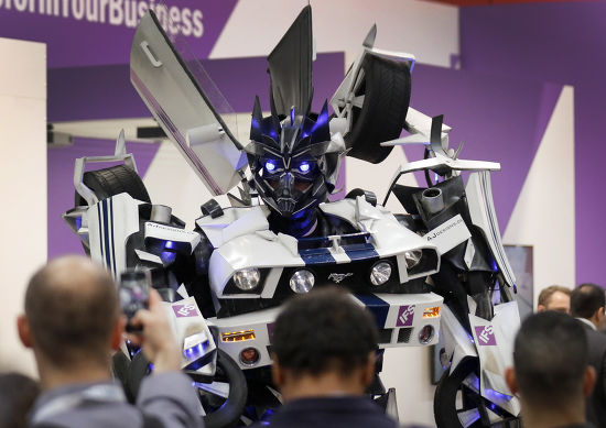 Man Dressed Transformer Styled Action Character Editorial Stock Photo ...