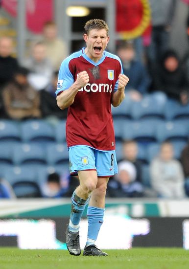 James Milner Aston Villa Celebrates Scoring Editorial Stock Photo ...