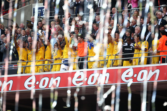 Streamers Float Down Roof Chelsea Team Editorial Stock Photo - Stock ...