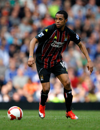 Robinho Manchester City United Kingdom London Editorial Stock Photo ...