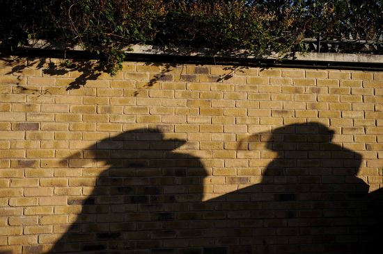 Shadows Police On Horseback On Duty Editorial Stock Photo - Stock Image ...