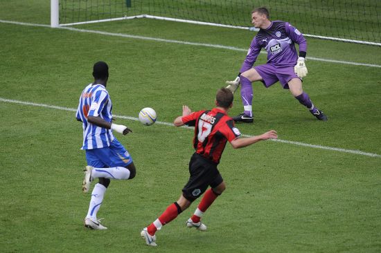 Colchester United Goalkeeper Ben Williams Unable Editorial Stock Photo ...