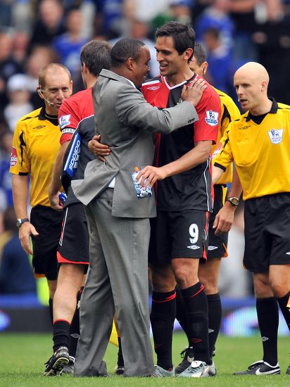 Blackburn Rovers Manager Paul Ince Celebrates Editorial Stock Photo ...