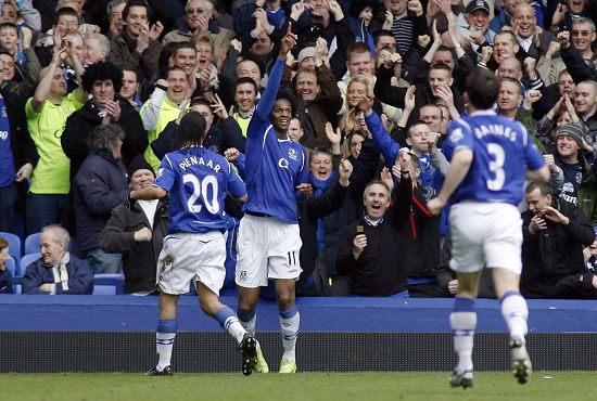 Jo Everton Celebrates After Scoring Opening Editorial Stock Photo ...
