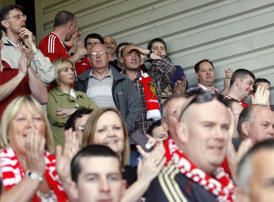 Journalist Phil Daoust Inside Anfield Home Editorial Stock Photo ...