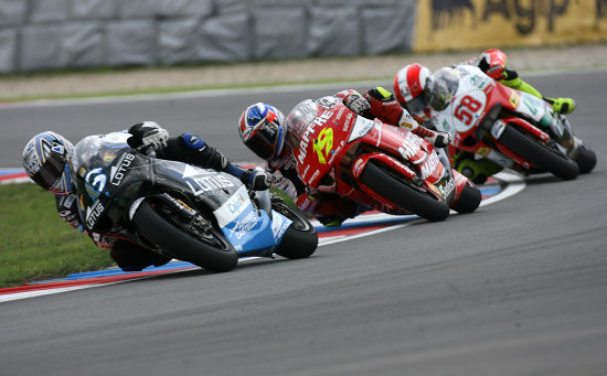 Alex Debon Lotus Aprilia Leads 250cc Editorial Stock Photo - Stock ...