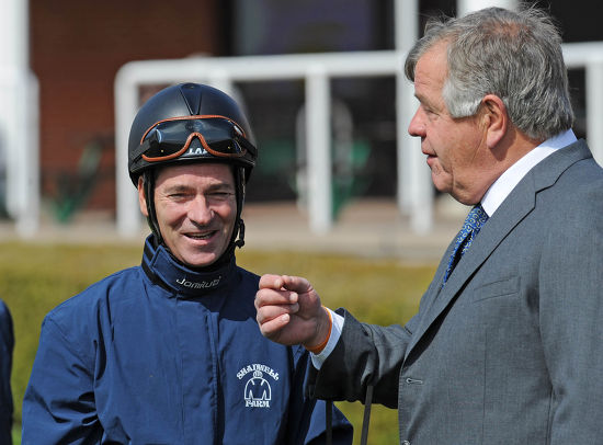 Trainer Sir Michael Stoute Jockey Richard Editorial Stock Photo - Stock ...