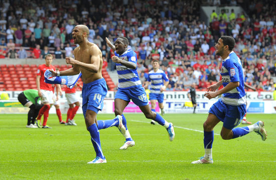 Jimmy Kebe Reading Celebrates His Goal Editorial Stock Photo - Stock ...