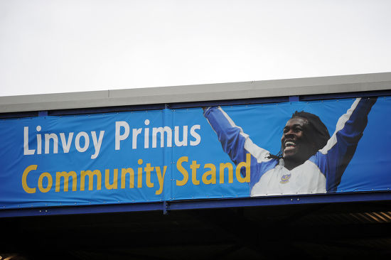 Banner On Linvoy Primus Community Stand Editorial Stock Photo - Stock ...