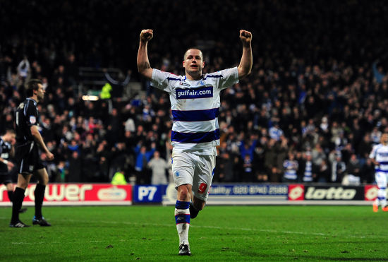 Heidar Helguson Qpr Celebrates His Goal Editorial Stock Photo - Stock ...