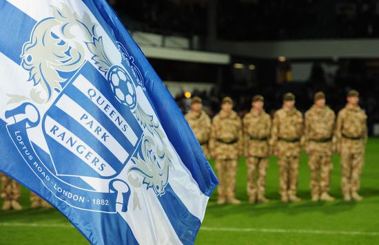Qpr Flag Marines Behind United Kingdom Editorial Stock Photo - Stock ...