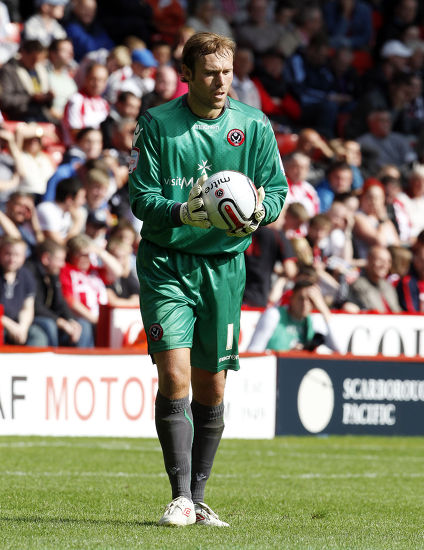 Sheffield United Goalkeeper Steve Simonsen United Editorial Stock Photo ...