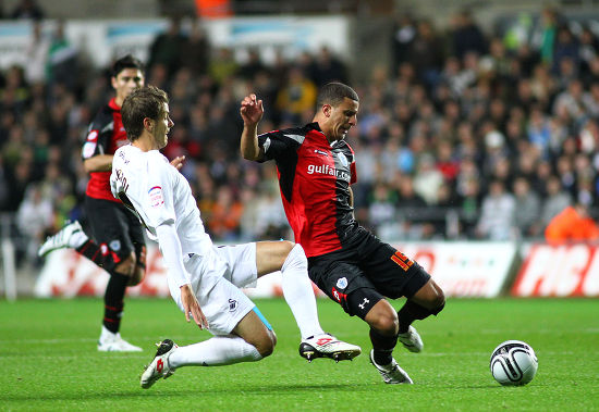 Kyle Walker Qpr Challenged By Andrea Editorial Stock Photo - Stock ...