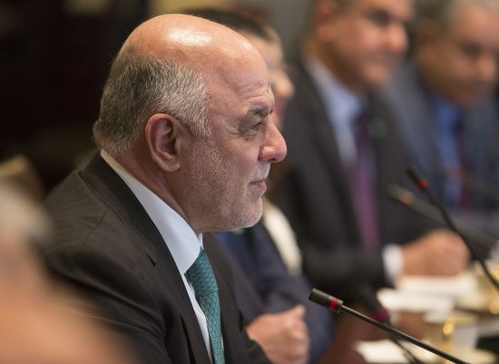 Prime Minister Haider Alabadi Iraq Participates Editorial Stock Photo ...