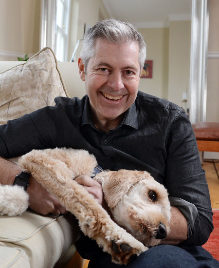 Bbc Presenter Justin Webb Writing About Editorial Stock Photo - Stock ...