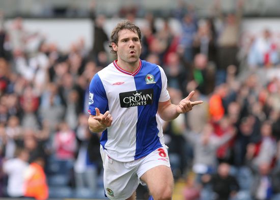 David Dunn Blackburn Rovers Celebrates Scoring Editorial Stock Photo ...