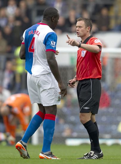 Referee Stuart Atwell Speaks Christopher Samba Editorial Stock Photo ...