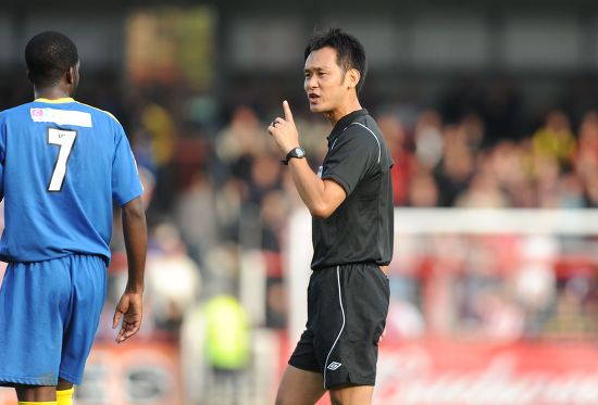 Japanese Referee Toma Masaaki First Foreign Editorial Stock Photo ...