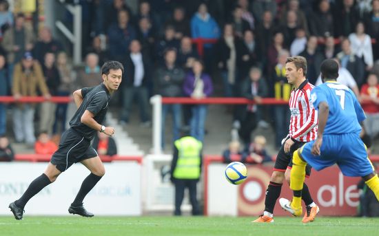 Japanese Referee Toma Masaaki First Foreign Editorial Stock Photo ...