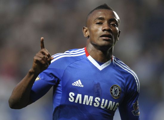 Salomon Kalou Chelsea Celebrates His Goal Editorial Stock Photo - Stock ...