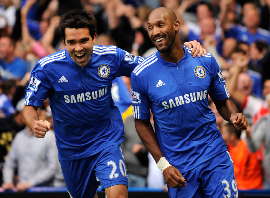 Deco Chelsea Celebrates Opening Goal Teammate Editorial Stock Photo ...