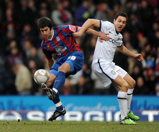 Danny Butterfield Crystal Palace Challenges Ball Editorial Stock Photo ...