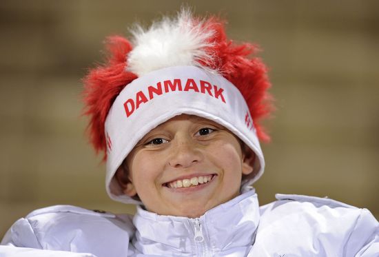 Young Denmark Fan South Africa Rustenburg Editorial Stock Photo - Stock ...