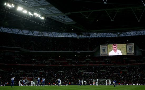 General View Wembley Stadium Giant Screen Editorial Stock Photo - Stock ...