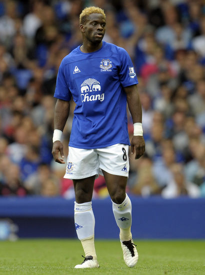 Louis Saha Everton United Kingdom Liverpool Editorial Stock Photo ...
