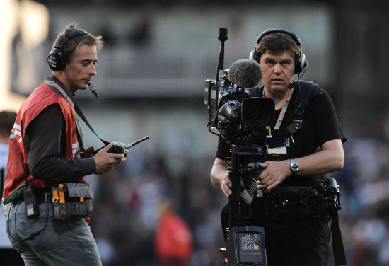 Espn Steadicam Operator Assistant United Kingdom Editorial Stock Photo ...