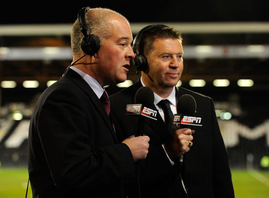 Espn Television Presenting Team Jon Champion Editorial Stock Photo ...