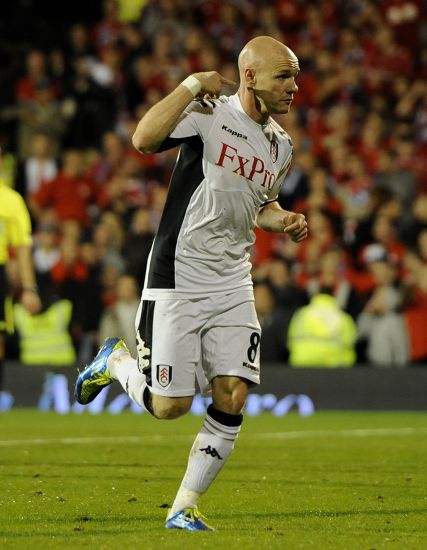 Andy Johnson Fulham Celebrates His Goal Editorial Stock Photo - Stock ...