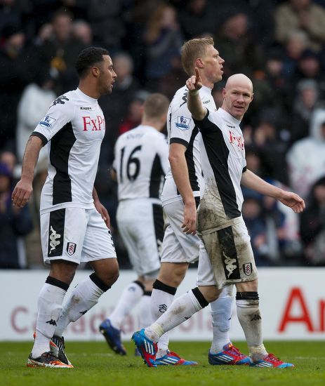 Andy Johnson Fulham Celebrates His Assist Editorial Stock Photo - Stock ...