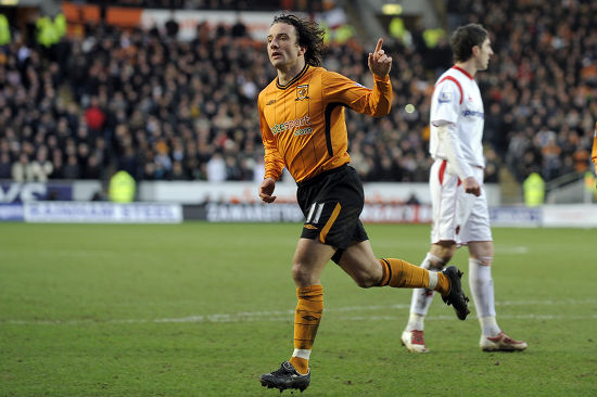 Stephen Hunt Hull City Celebrates His Editorial Stock Photo - Stock ...