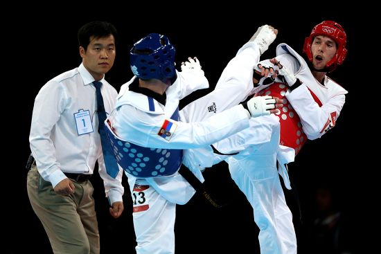 Mens 68kg Taekwondo Martin Stamper Great Editorial Stock Photo - Stock ...