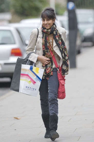 Nikki Patel Who Plays Amber Editorial Stock Photo - Stock Image ...