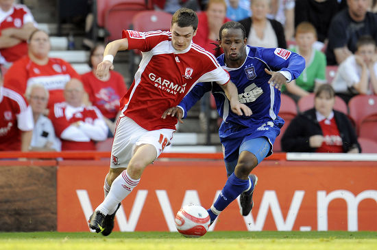 Adam Johnson Middlesbrough Beats Jamie Peters Editorial Stock Photo ...