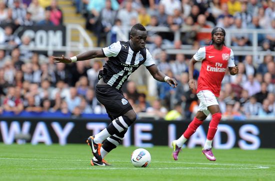 Cheik Tiote Newcastle United United Kingdom Editorial Stock Photo ...