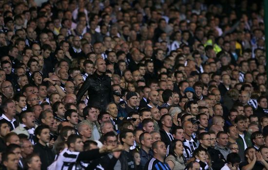 Angry Newcastle United Fanstands Out Masses Editorial Stock Photo ...