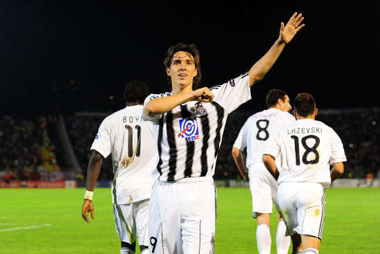 Cleo Fk Belgrade Partizan Celebrates His Editorial Stock Photo - Stock ...