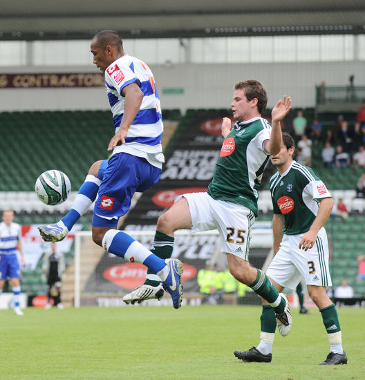 Fitz Hall Qpr Gets Ball Ahead Editorial Stock Photo - Stock Image ...