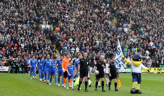 Two Teams Walk Out Before Kickoff Editorial Stock Photo - Stock Image ...