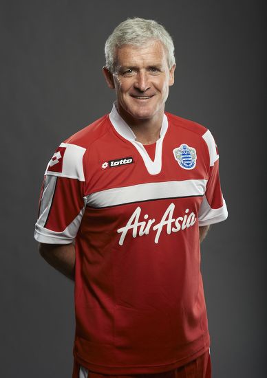 Manager Mark Hughes Poses Official Qpr Editorial Stock Photo - Stock ...