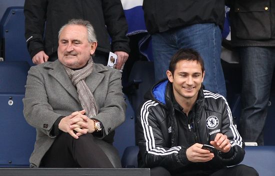 Frank Lampard Chelsea Sits Directors Box Editorial Stock Photo - Stock ...
