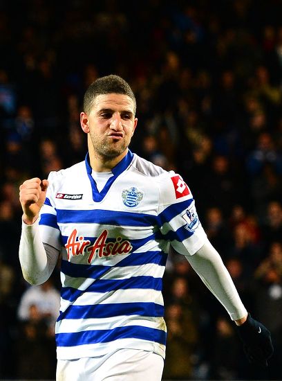 Adel Taarabt Queens Park Rangers Celebrates Editorial Stock Photo ...