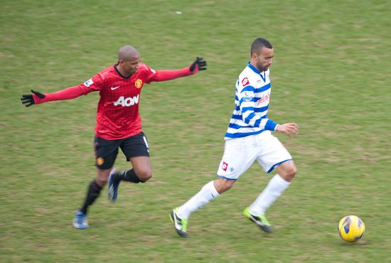 Motion Blur Jose Bosingwa Qpr Ashley Editorial Stock Photo - Stock ...